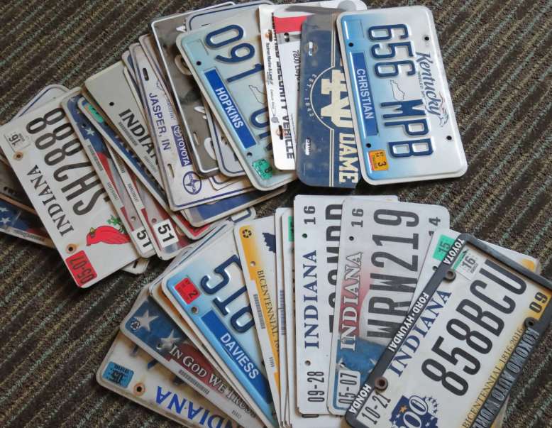 Collecting 101 – license plate room