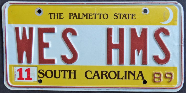 Collecting 101 – license plate room