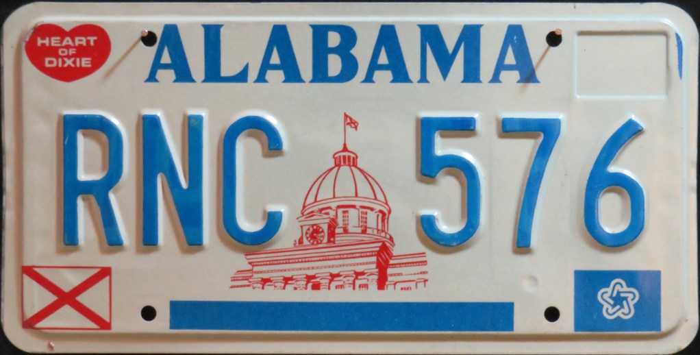 U.S. Bicentennial Plates – license plate room
