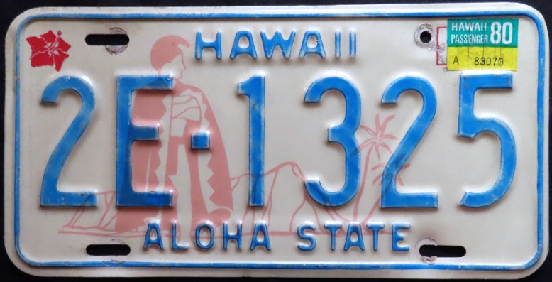 U.S. Bicentennial Plates – license plate room