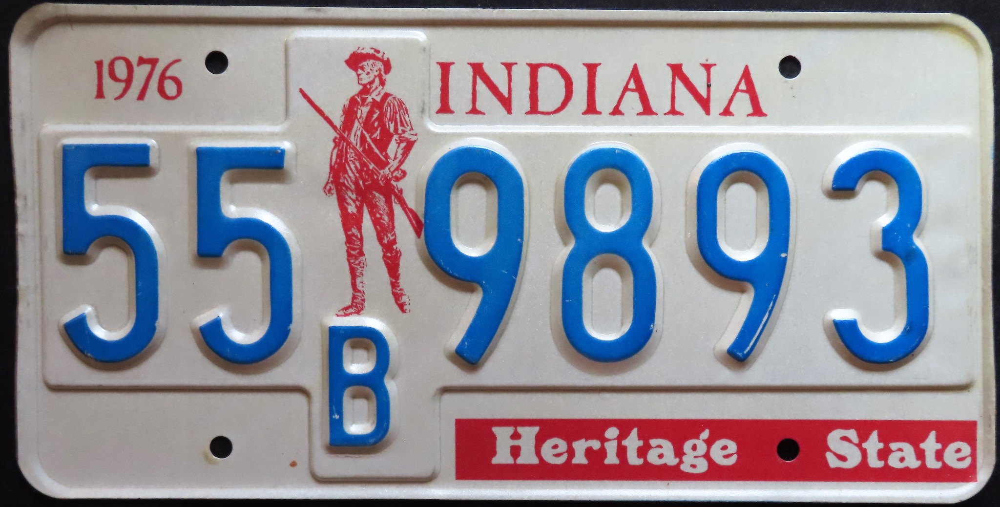 U.S. Bicentennial Plates – license plate room